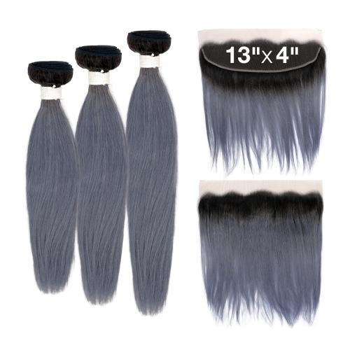 Ali Bundles Unprocessed Brazilian Virgin Human Hair Weave Color Bundle ...