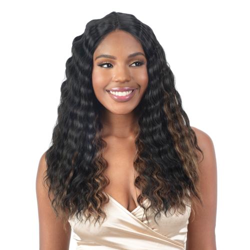 Milky Way Human Hair Blend HD Lace Front wig Legacy Flutter – Beauty ...
